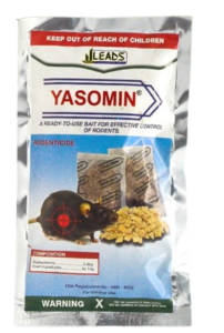 Yasomin Rodenticide | Diphacinone | Rat Control (1 sachet) – Pest Armor